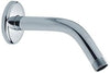 Hansgrohe Installation 6-inch Modern Showerarm in Chrome, for Wall Mou ...