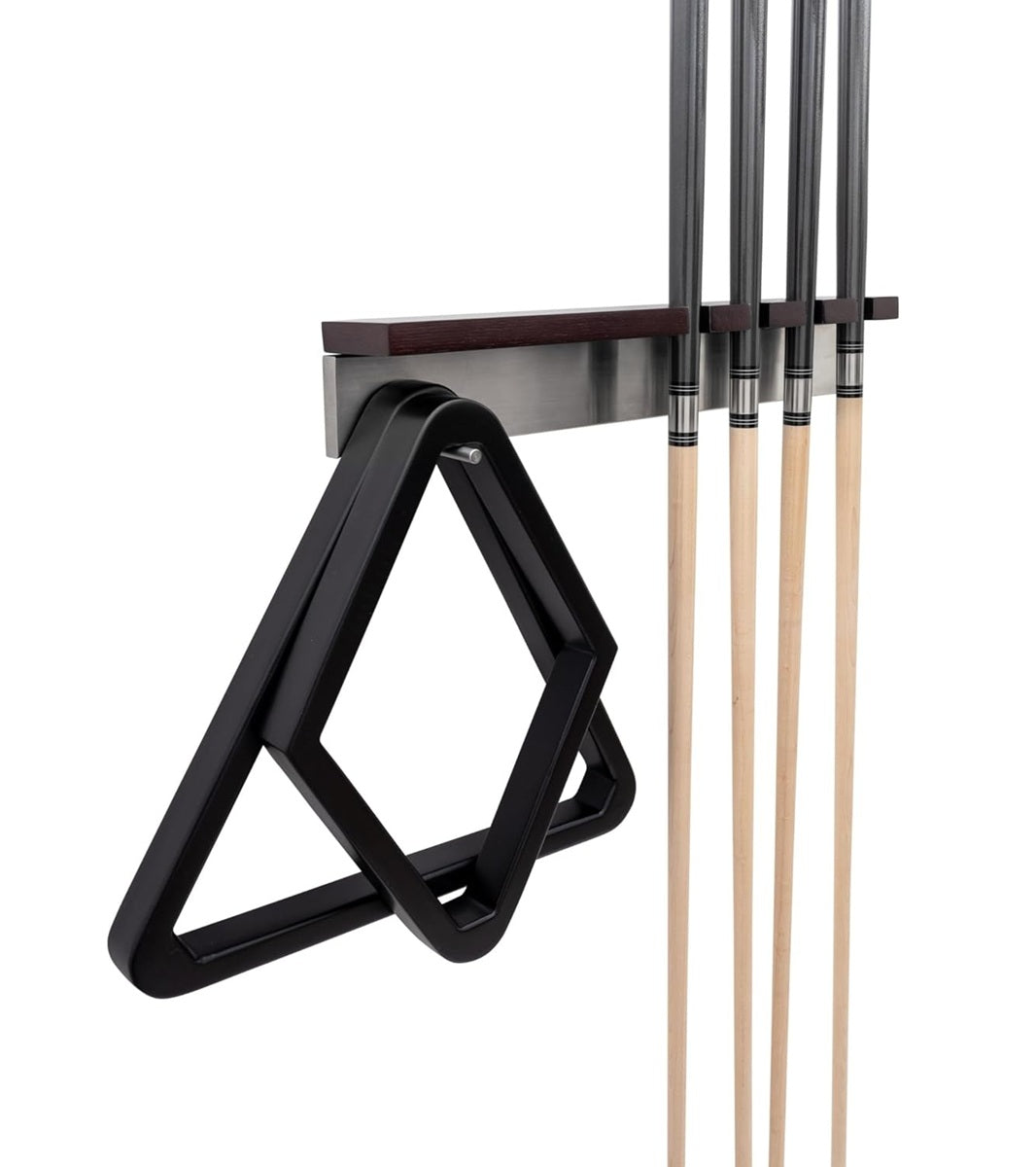 BILLIARDS XPRESS Wall Mounted Pool Cue Rack Pool with Stick Holder and ...