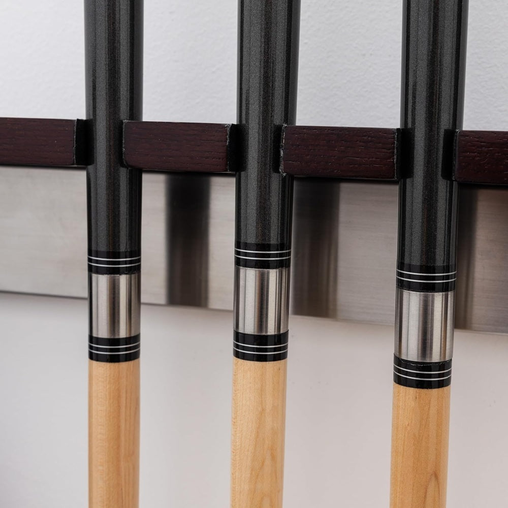 BILLIARDS XPRESS Wall Mounted Pool Cue Rack Pool with Stick Holder and ...