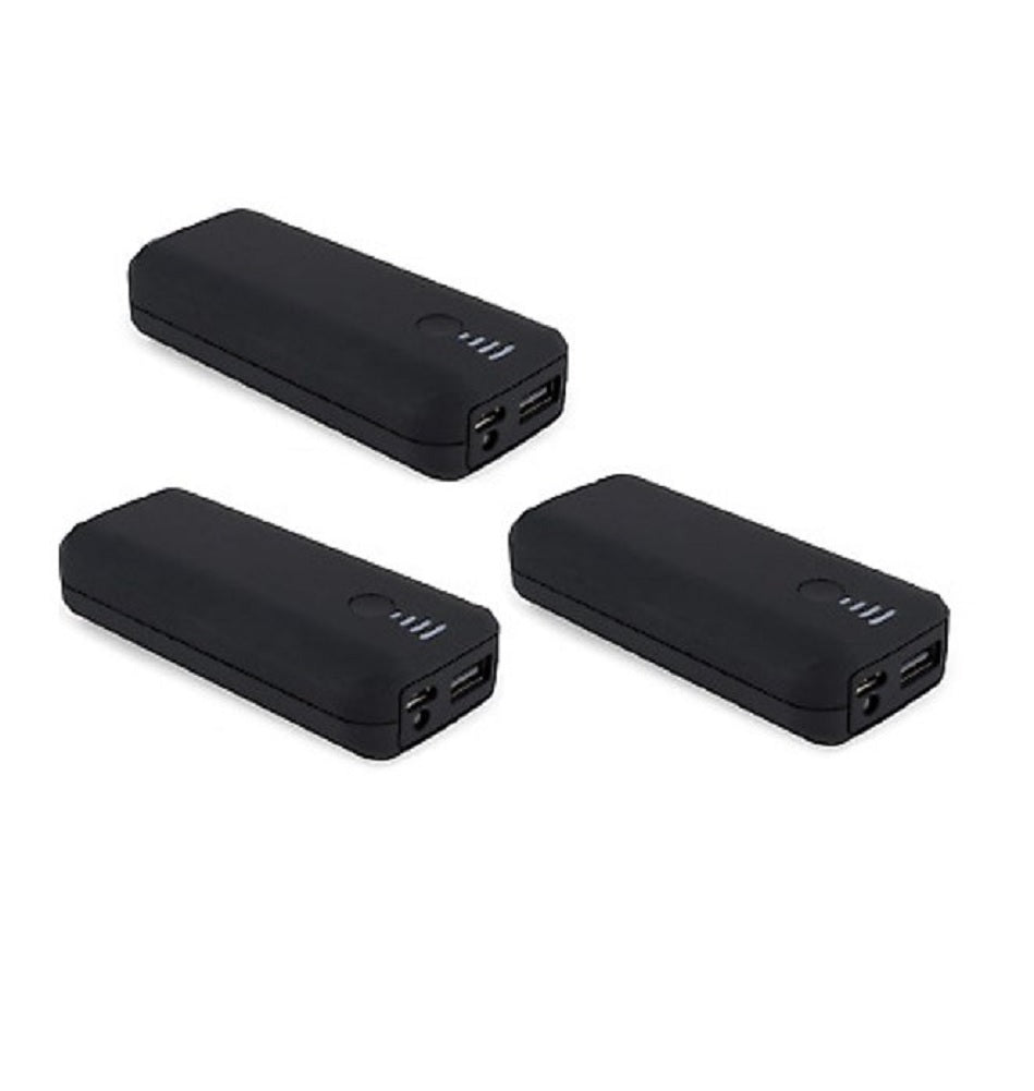 TYLT 5200mAh 3-Pack Power Bank Portable Charger Pack with Built in Lig ...