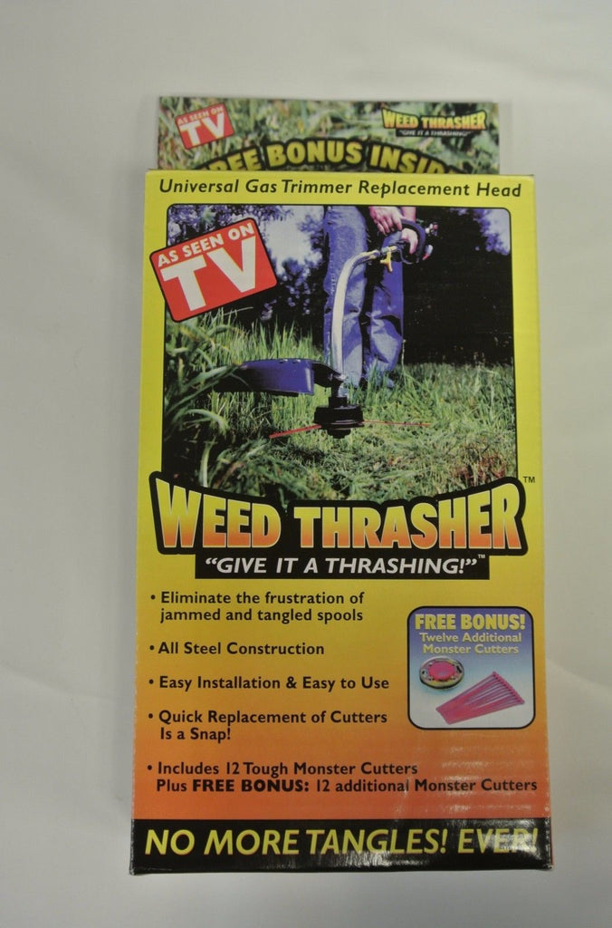 Weed Thrasher Monster Cutters with 144 Replacement Blades 6 Packs | My ...