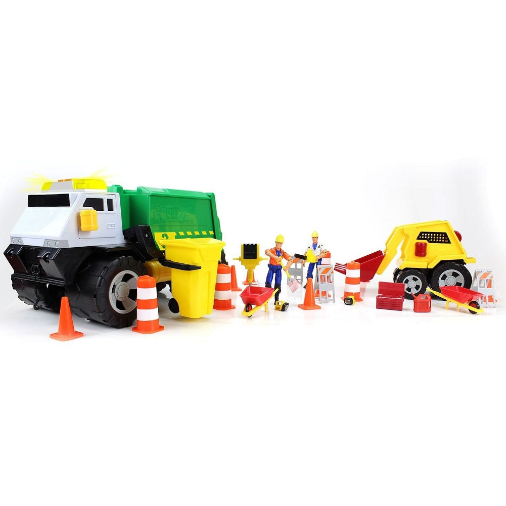 Mighty Rigz 30-Piece Recycle Truck Play Set | My Quick Buy