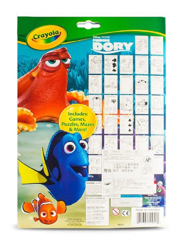 Crayola Finding Dory Color & Activity Book | My Quick Buy