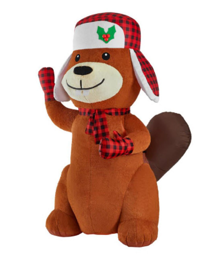 Home Accent Holiday Giant-Sized LED 7FT Beaver Airblown Inflatable | My ...
