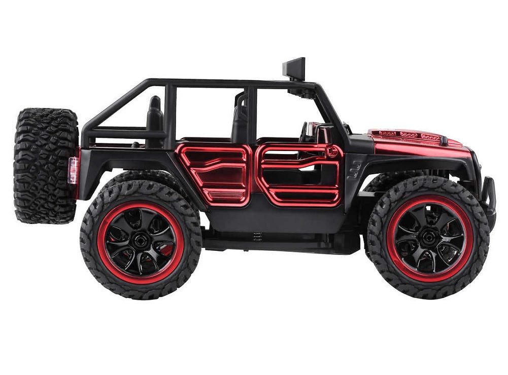 Power Craze Safari Racer Red RC Car Top Speed 20 MPH All Terrain Tires ...