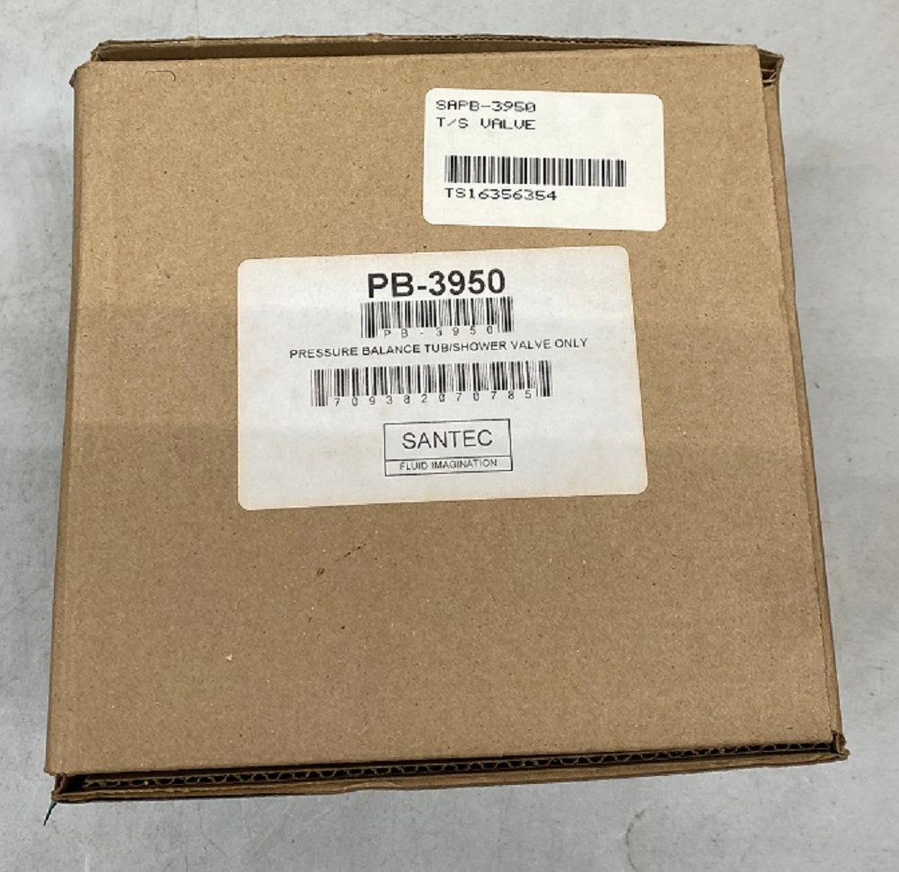 Santec PB-3950 Valve Only for Pressure Balance Tub/Shower w/Integral D ...